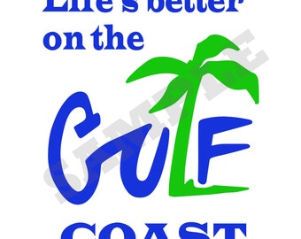 Gulf Coast Svg | Etsy