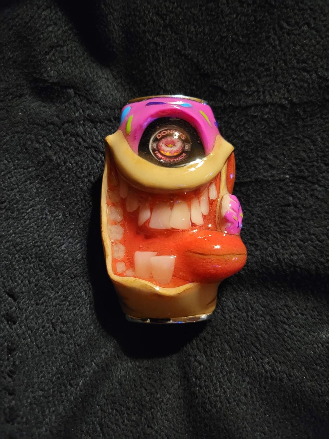 Creepy, Monster, Scary Donut, Lighter Case, Horror - Etsy