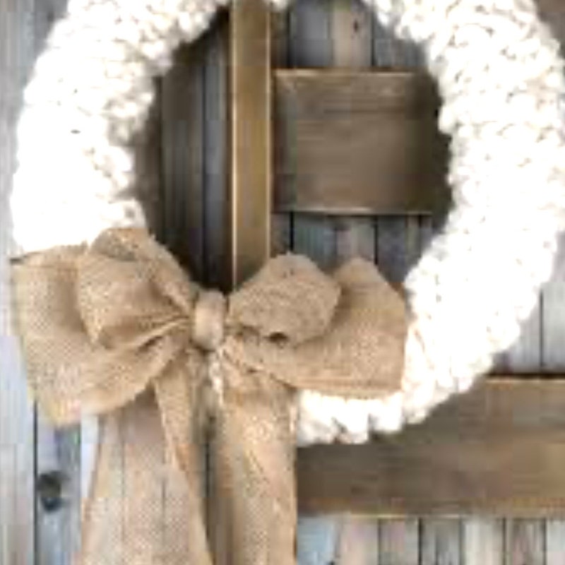 Loop Yarn Wreaths - Etsy