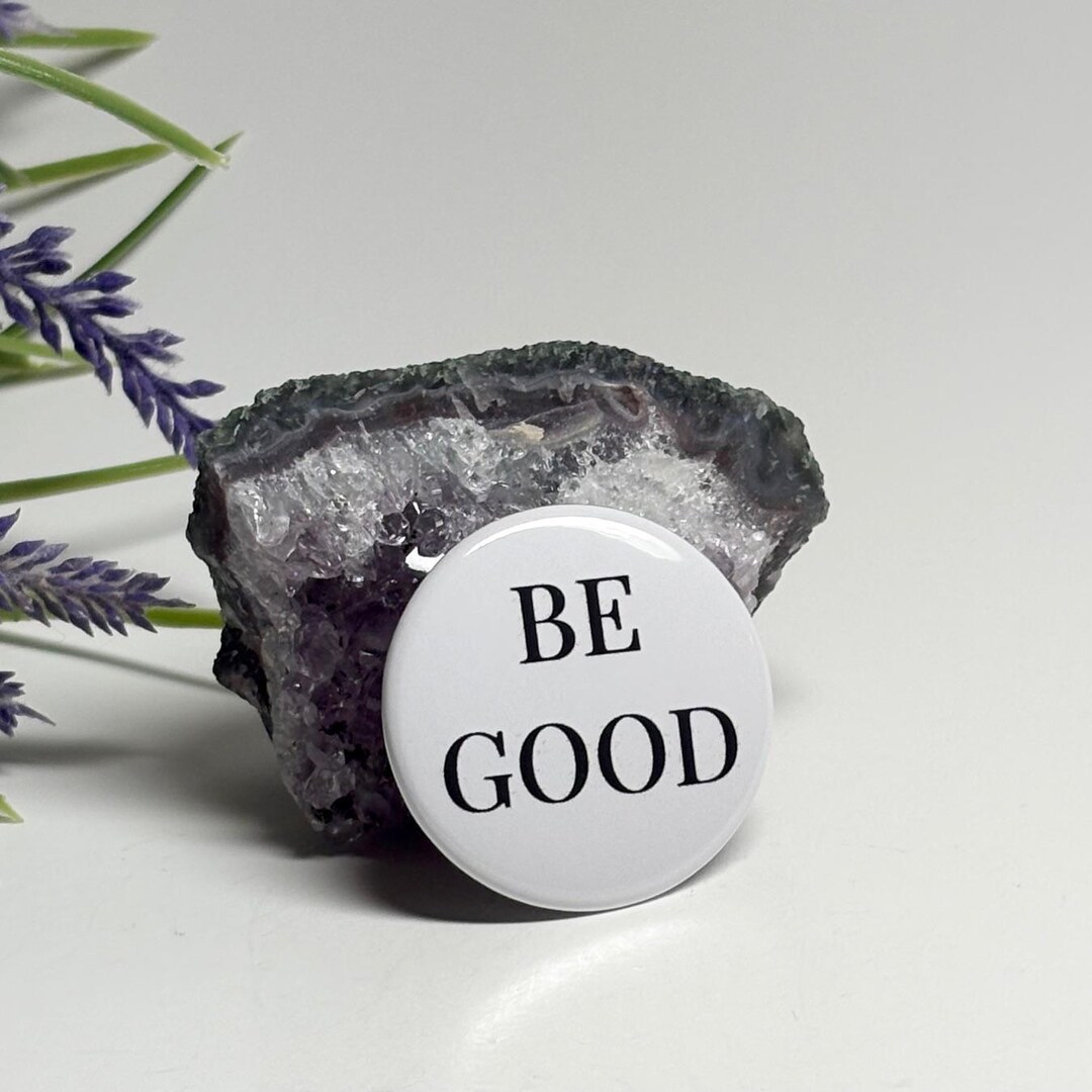 Be Good Pinback Button, Anti Ice Pin, Activist Pinback Button 2026, Be ...
