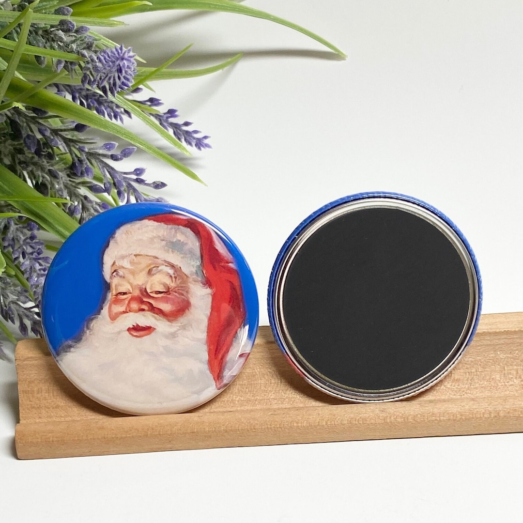 Santa Claus Magnet, Large Santa Claus Magnet, Christmas Santa Magnet ...