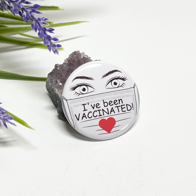 Covid Vaccine Pin - Etsy
