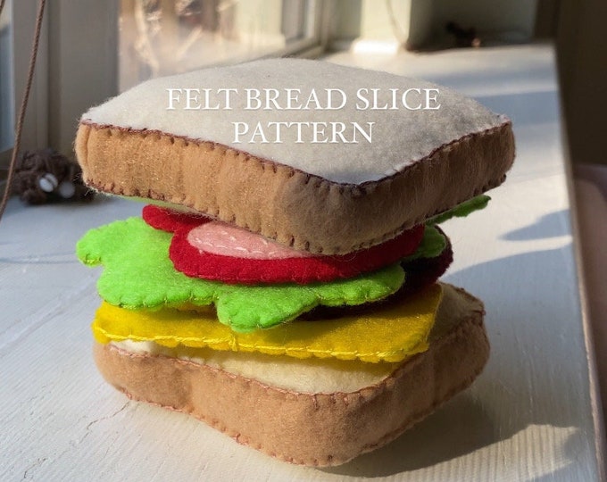 Digital Pattern: Whole Chicken and Veggies Felt Play Food Set - Etsy