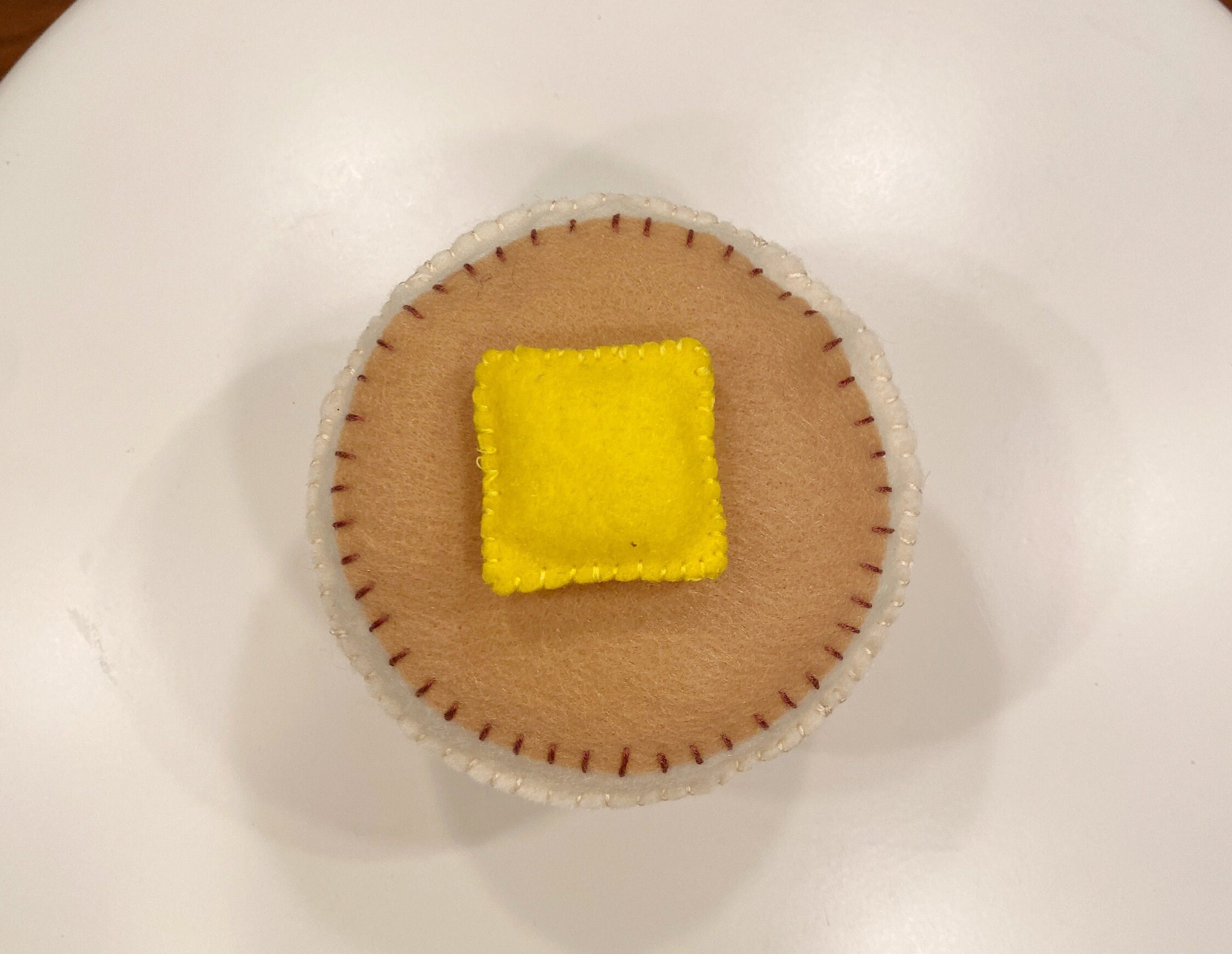 PDF Felt Sewing Pancake Pattern, Felt Food Patterns, Felt Sewing ...