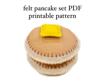 PDF Felt Sewing Concha Pattern, Baked Good Pan Dulce Sewing Pattern ...