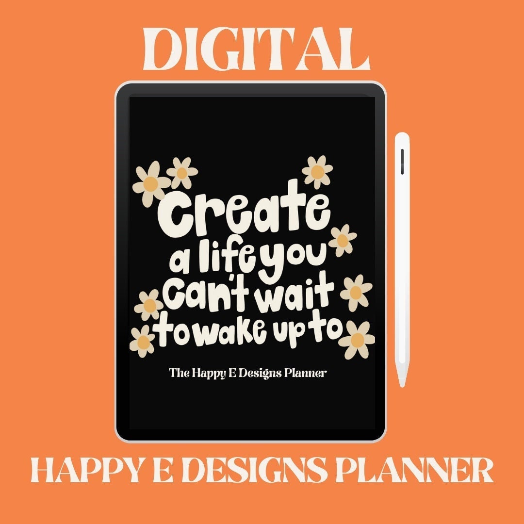 Digital Happy E Designs Planner - Etsy