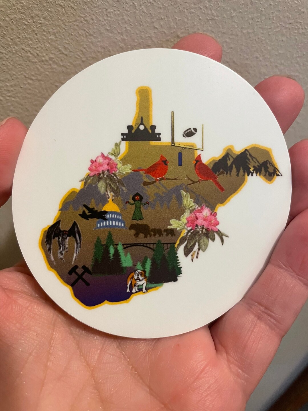 WV Icons Sticker - Etsy