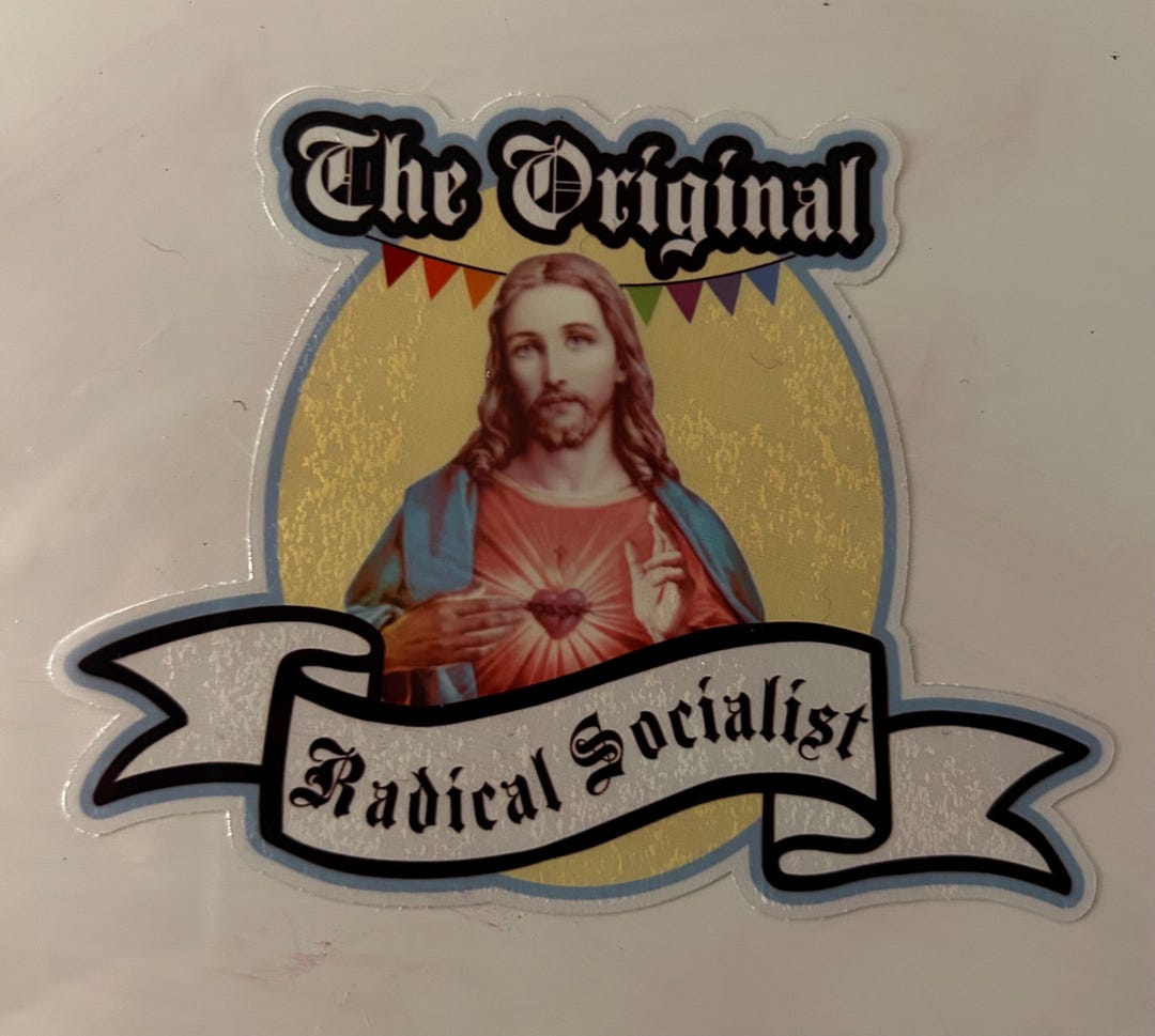 OG Radical Socialist Sticker - Etsy