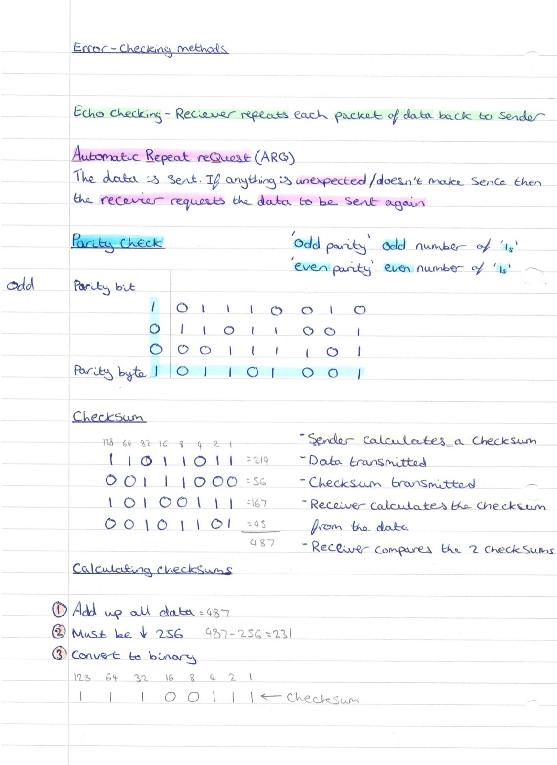 GCSE Computer Science Revision Notes Guide Written by a Grade 9/ A* ...