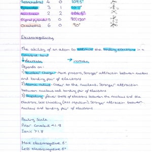 A Level Chemistry Revision Notes Guide Written by an A* Student (OCR ...