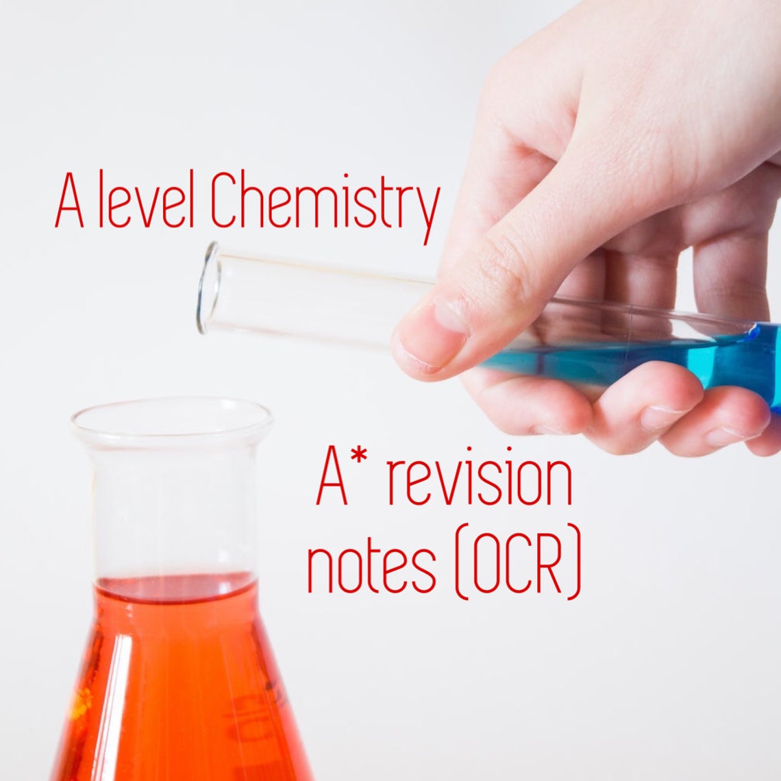 A Level Chemistry Revision Notes Guide Written by an A* Student (OCR ...
