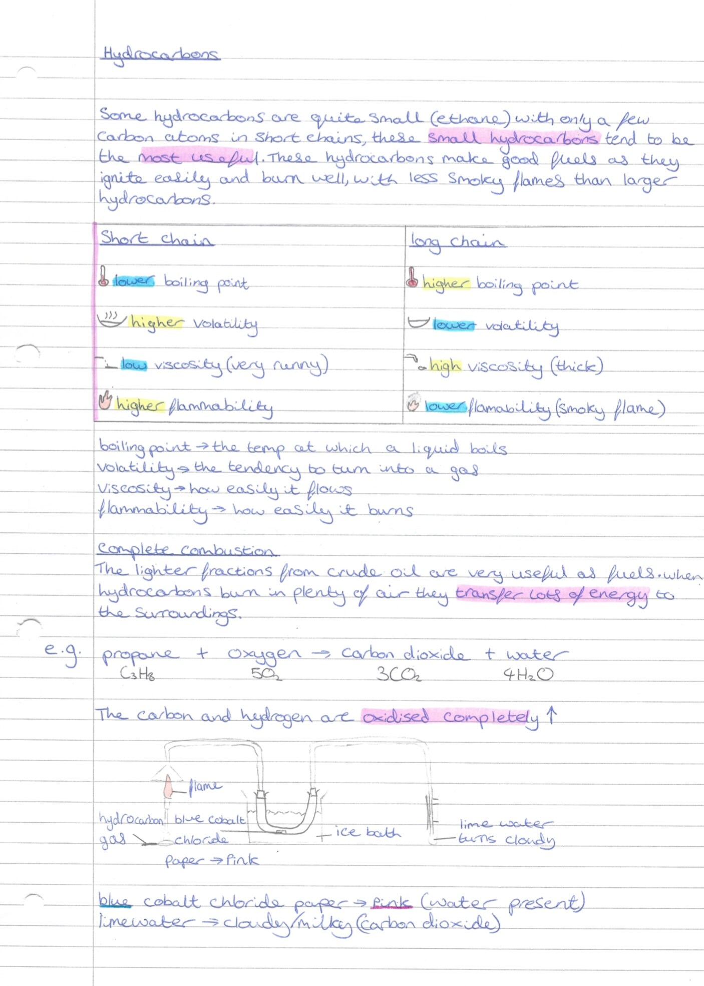 GCSE Chemistry Revision Notes Guide Written by a Grade 9 Student AQA 9 ...