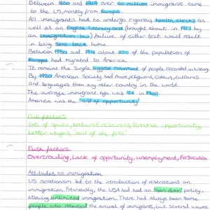 GCSE History Revision Notes Guide Written by a Grade 9/ A* Student - Etsy