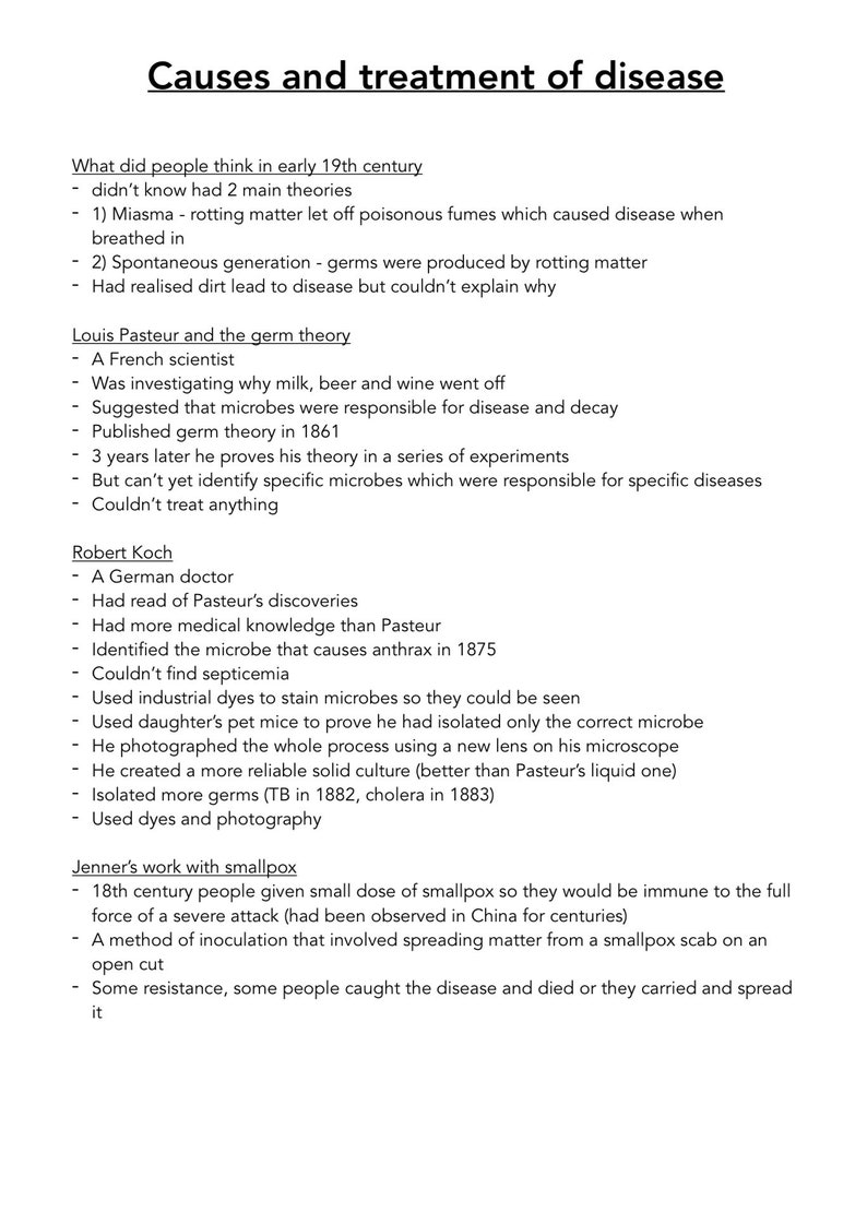 GCSE History Revision Notes Guide Written by a Grade 9/ A* Student ...