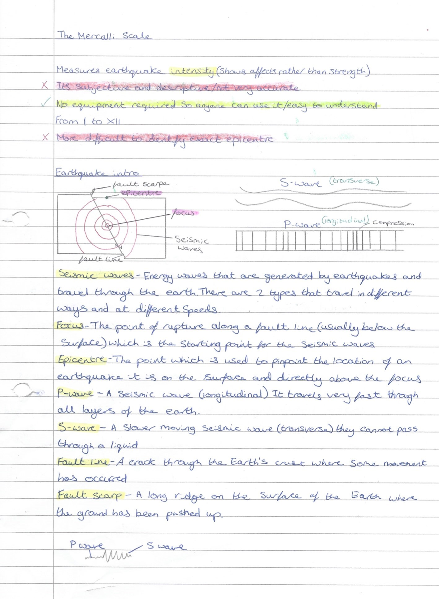 GCSE Geography Revision Notes Guide Written by a Grade 9 Student 9-1 - Etsy