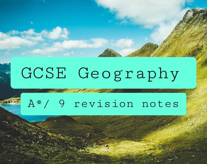 A-level Geography Revision Bundle | Exam Question and Essay Plans | A* ...