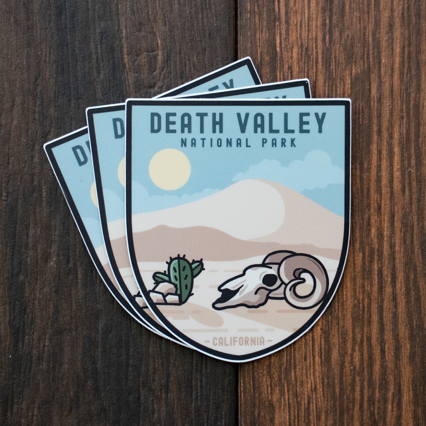 Death Valley National Park Sticker | Etsy