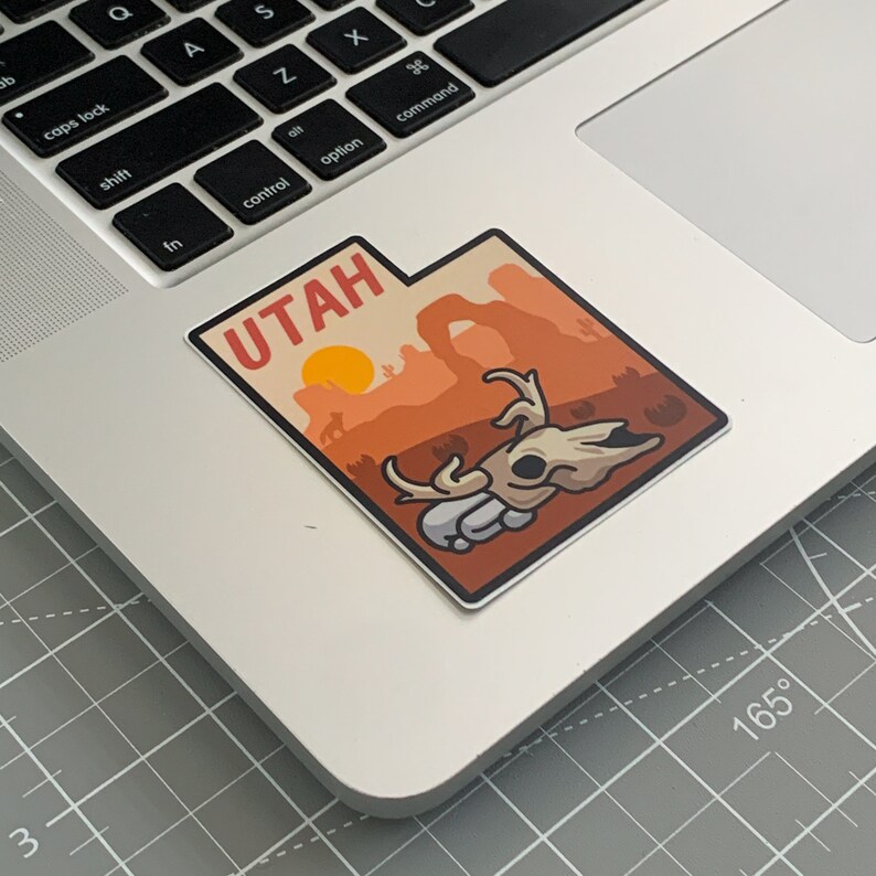 Utah Sticker US State Sticker - Etsy