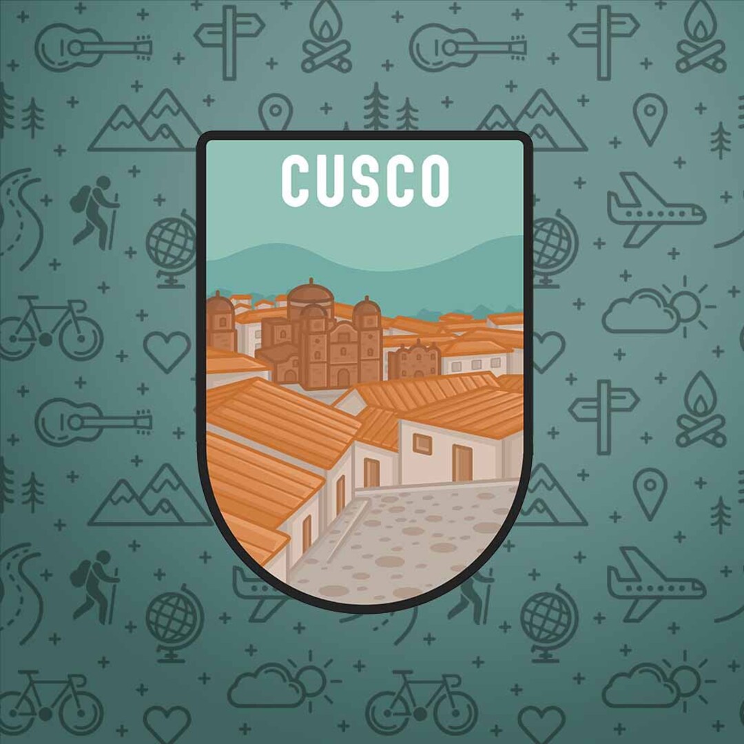 Cusco Peru Travel Sticker - Etsy