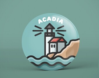 Zion Button Pin National Park - Etsy