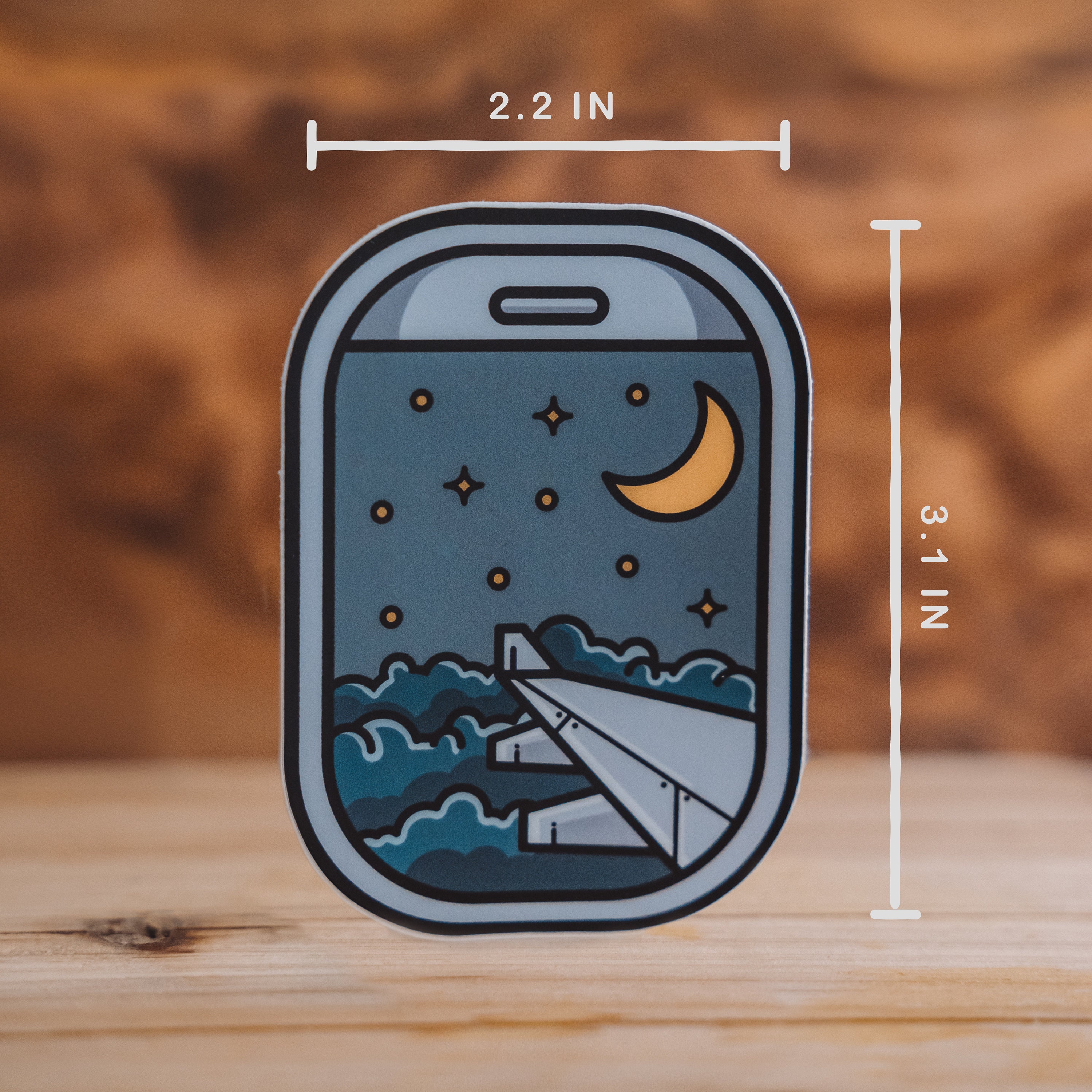 Plane Window Sticker Set Travel Sticker Pack Adventure | Etsy