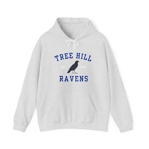 TREE HILL RAVENS Hoodie, Unisex Heavy Blend™ Hooded Sweatshirt, One ...
