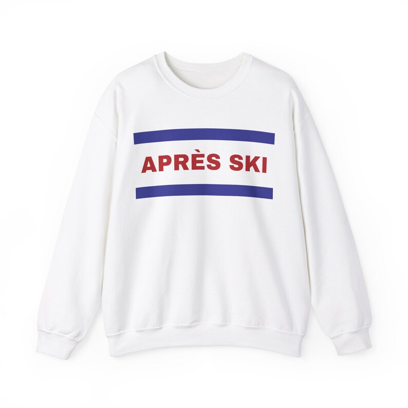 APRÈS SKI Sweatshirt, Unisex Heavy Blend™ Crewneck, Skiing Sweatshirt ...