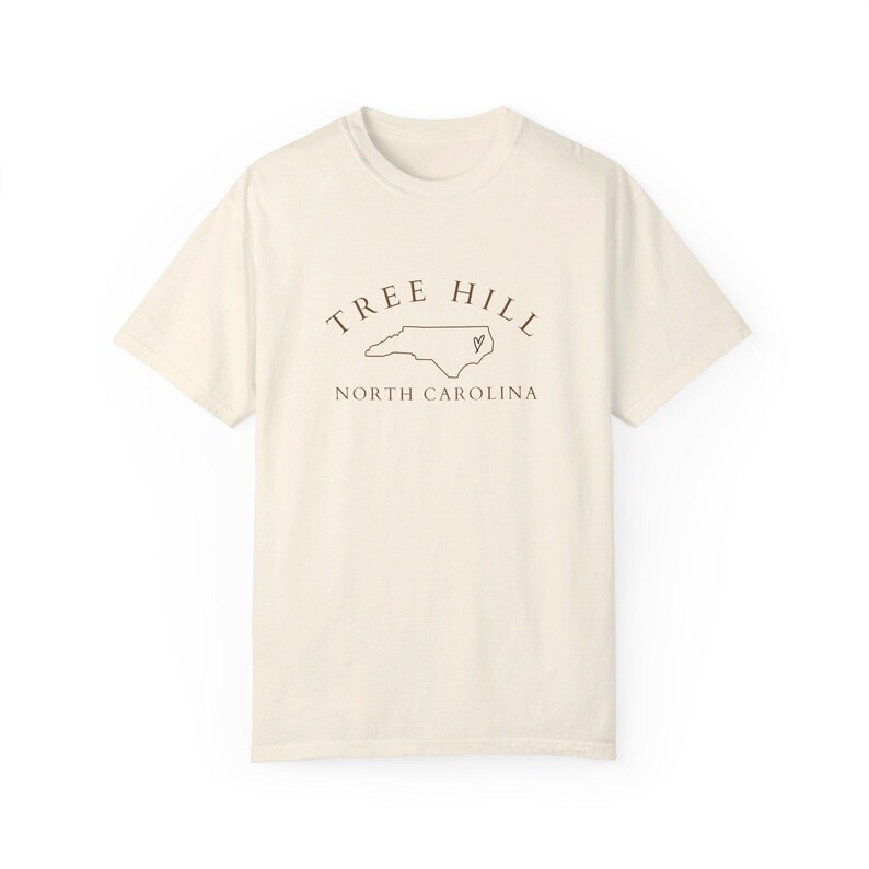 TREE HILL NC Unisex Garment-dyed T-shirt, One Tree Hill Merch, Tree ...