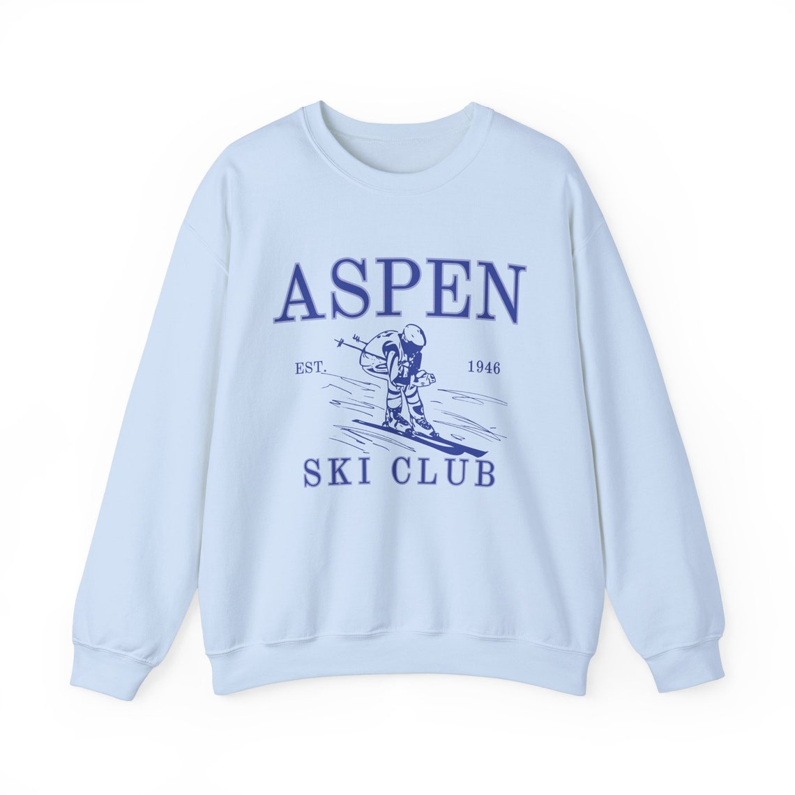 ASPEN SKI CLUB, Unisex Heavy Blend™ Crewneck Sweatshirt, Skiing ...