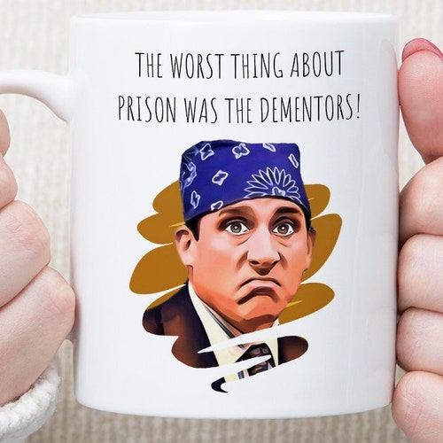 Michael Scott the Office Mug Prison Mike Funny Mug the - Etsy