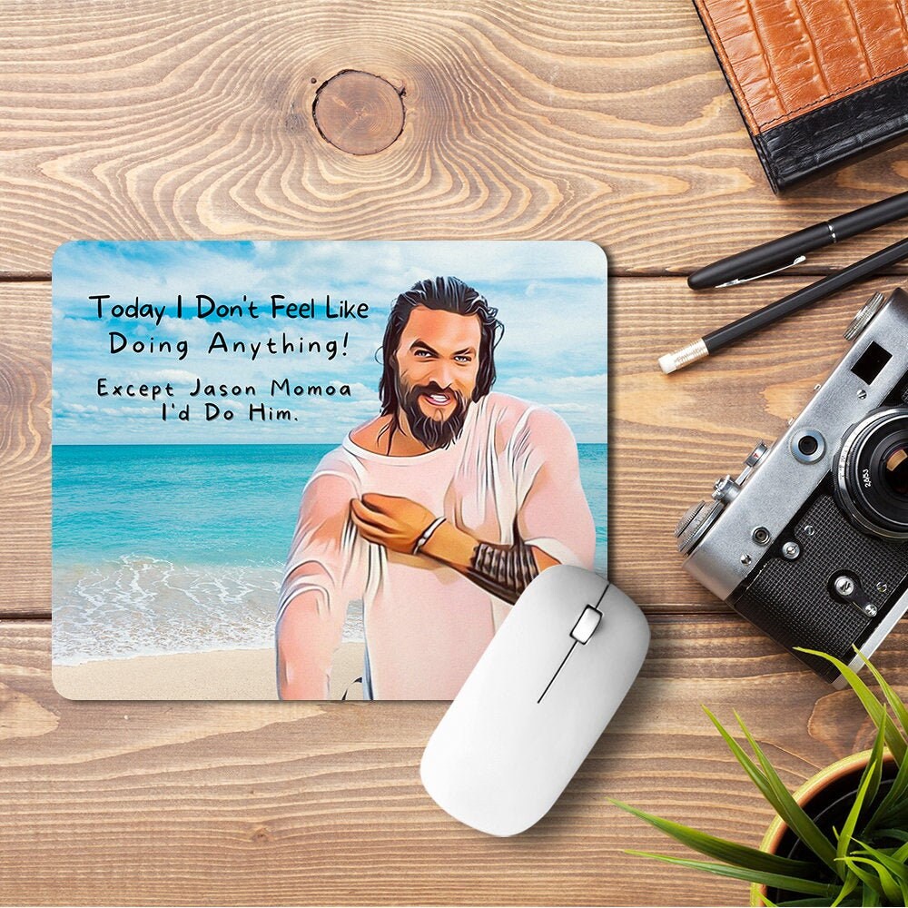 Jason Mamoa Mousepad Jason Mamoa Mouse Pad Jason Mamoa | Etsy
