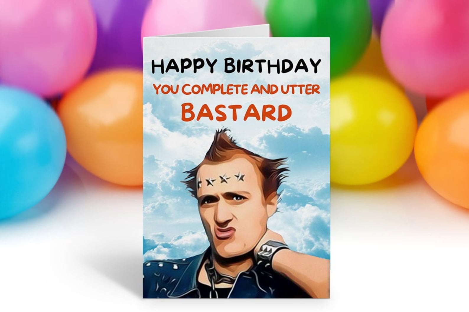 The Young Ones Birthday Card Ade Edmondson Bday Card Funny - Etsy