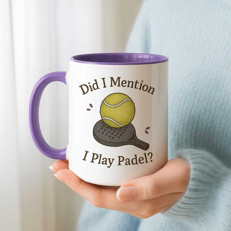 Funny Padel Mug – Fathers Day Presents, Novelty Presents, Paddle Tennis ...