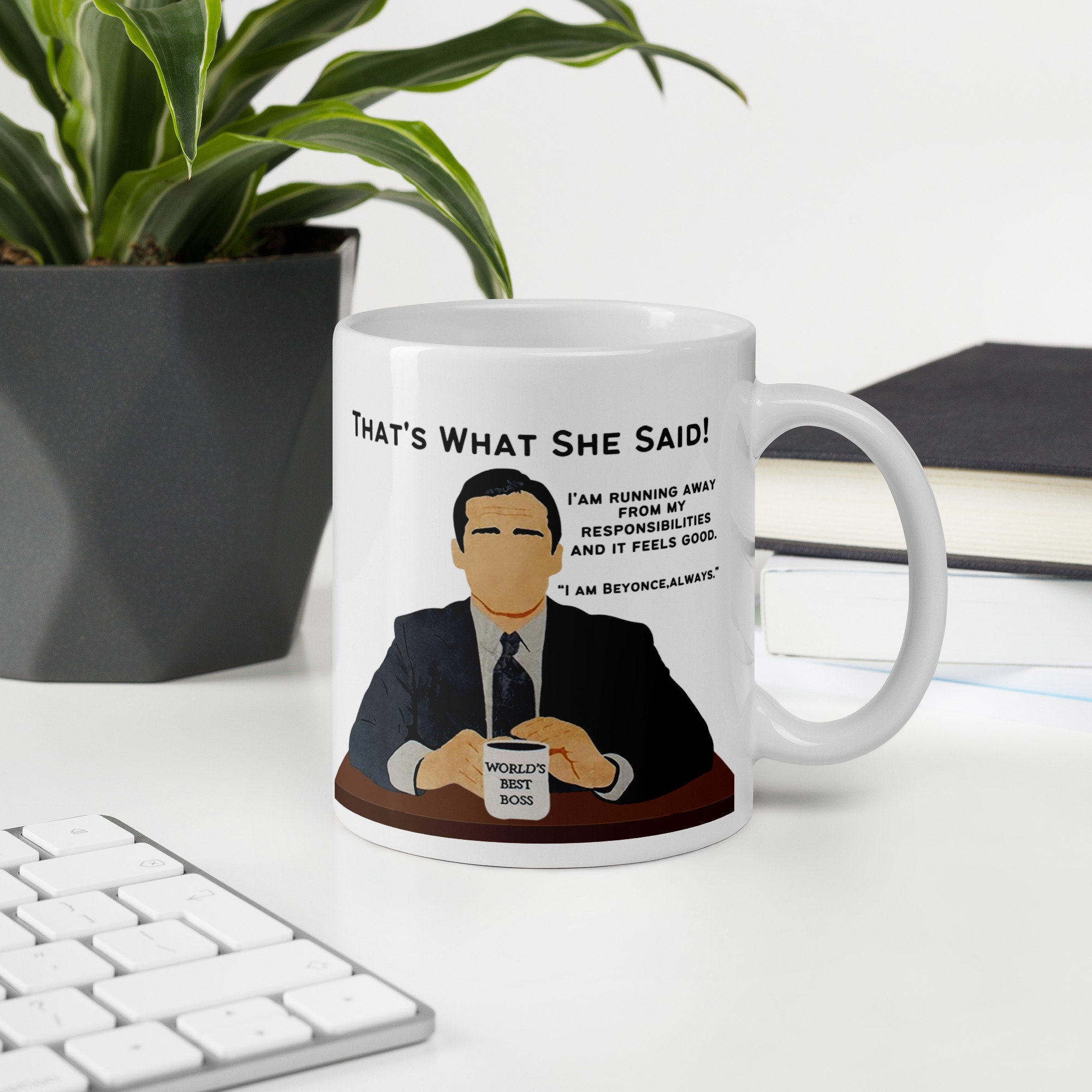Michael Scott Mug the Office TV Show the Office Mug Michael - Etsy