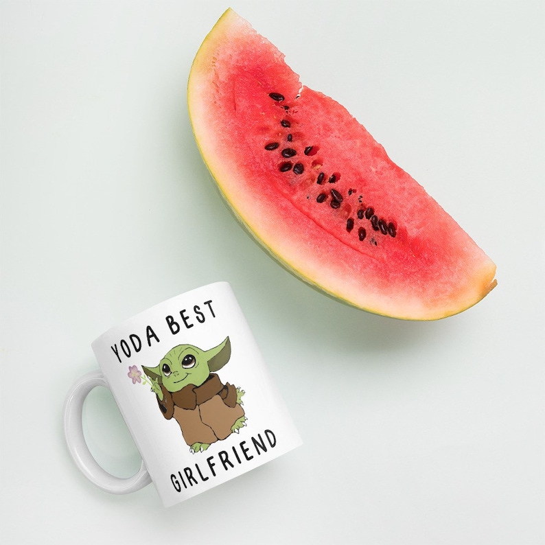 Yoda Best Girlfriend Mug Funny Mug for Girlfriend Cute - Etsy