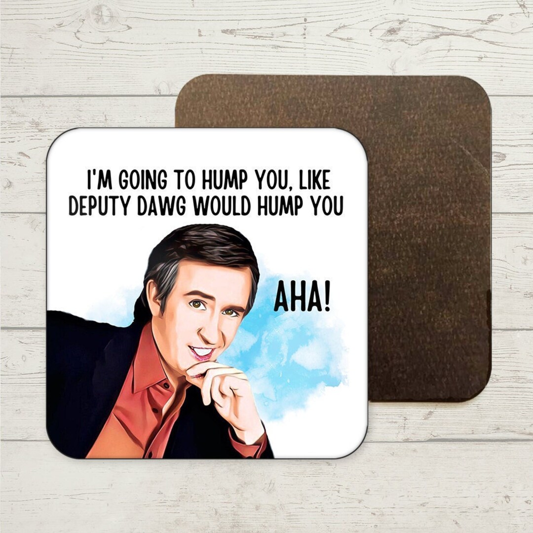 Alan Partridge Coaster, Drink Coasters, Funny Gift, Mothers Day Gifts ...
