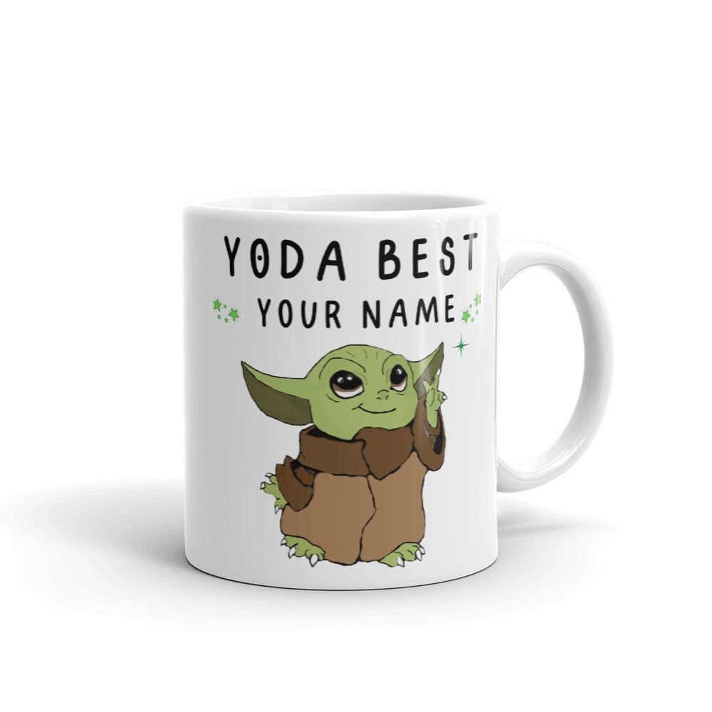Custom Yoda Best Mug Personalized Yoda Best Coffee Mug Long | Etsy UK