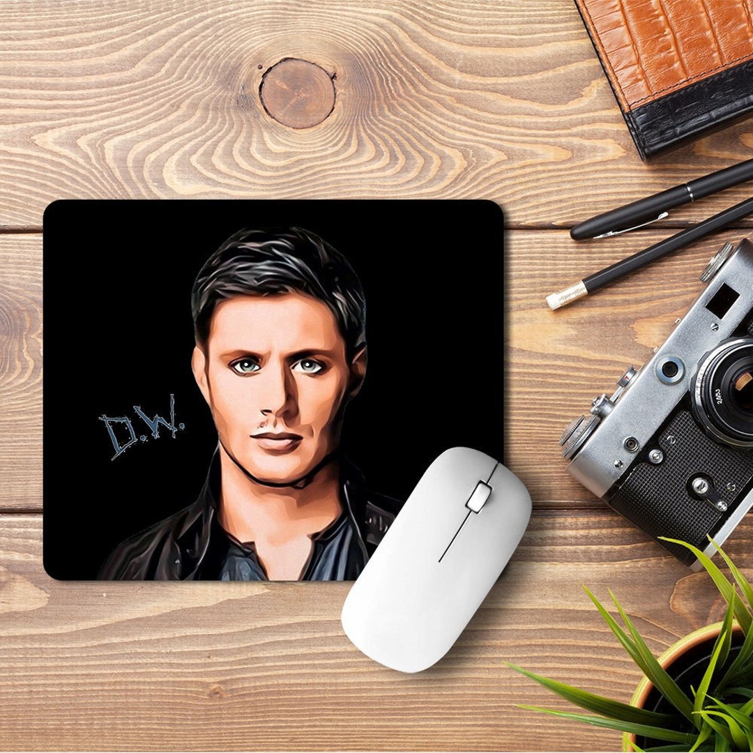 Supernatural Mouse Pad, Dean Winchester Mousepad, Supernatural Gifts ...