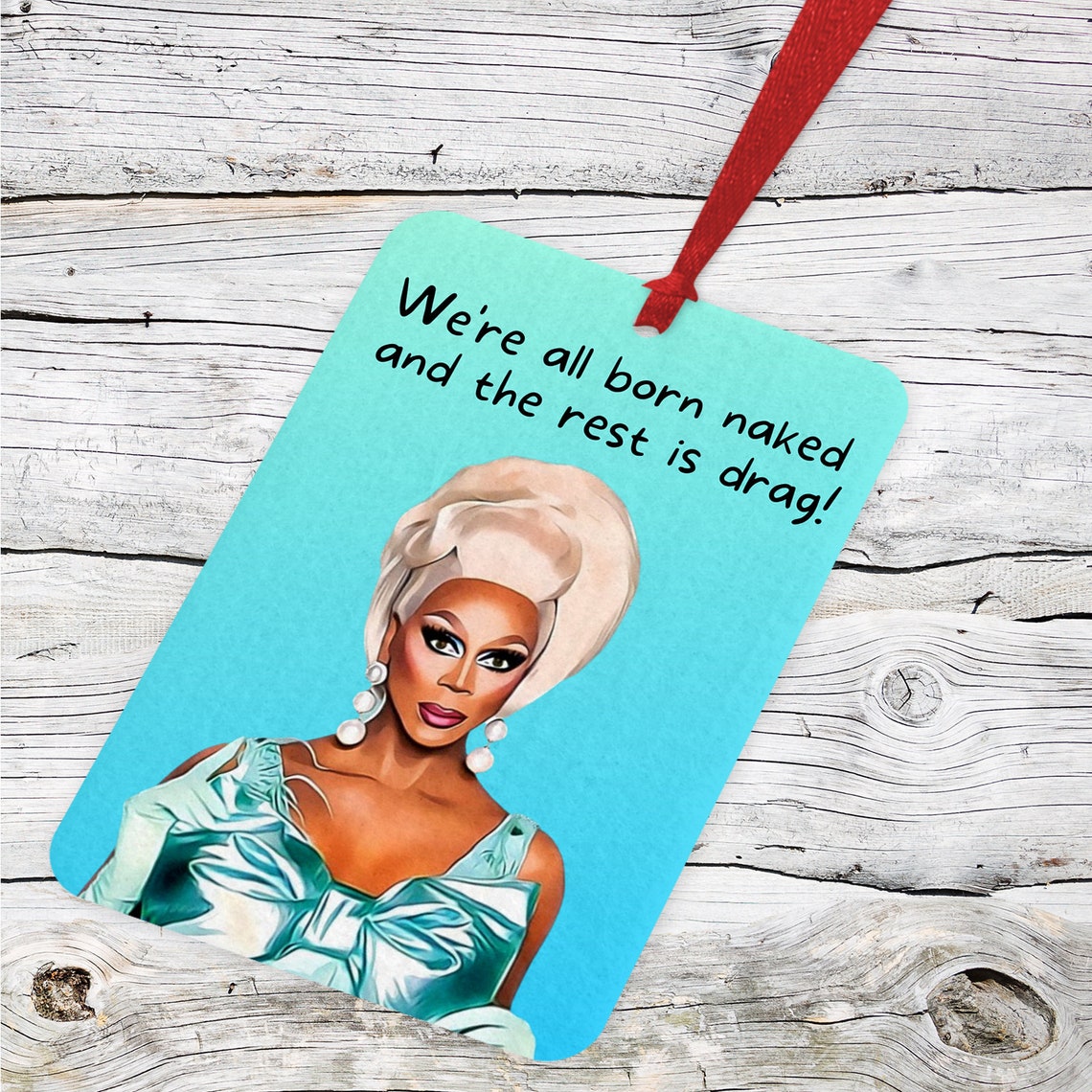 Rupaul Air Freshener, Drag Race Car Freshener, Rupaul Gift, Car Air ...