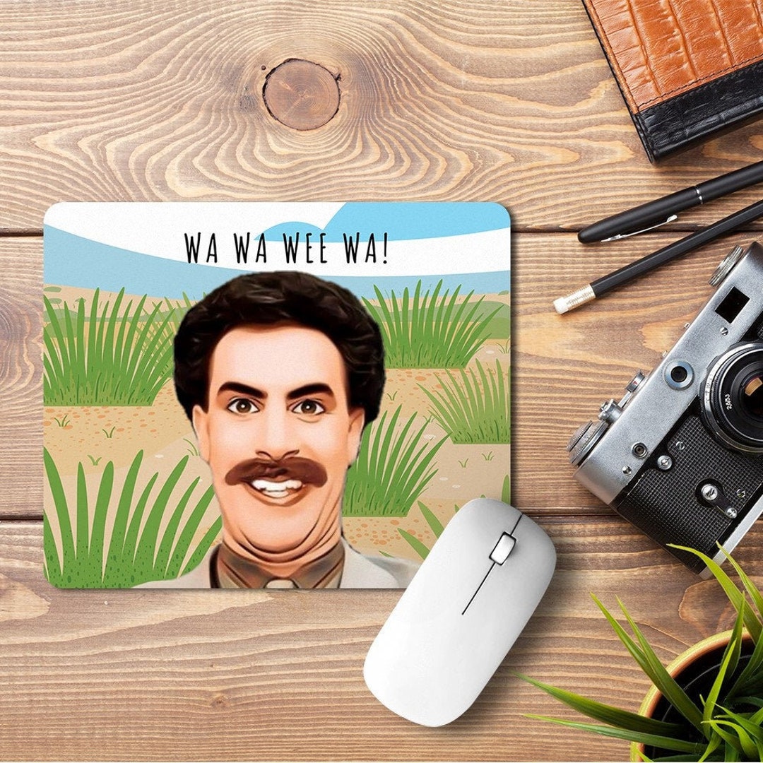 Borat Mouse Pad, Borat Quote Mousepad, Borat Gift, Gift Under 10 ...