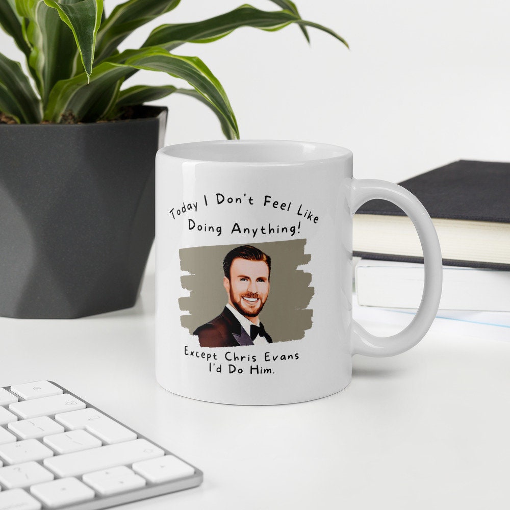Chris Evans Mug, Chris Evans Cup, Chris Evans Fan, Chris Evans Gift ...
