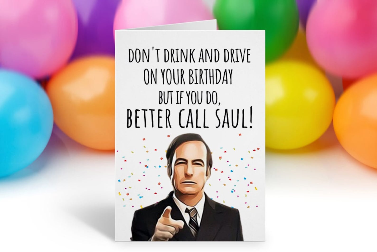 Breaking Bad Birthday Card Saul Goodman Bday Card Funny - Etsy Australia