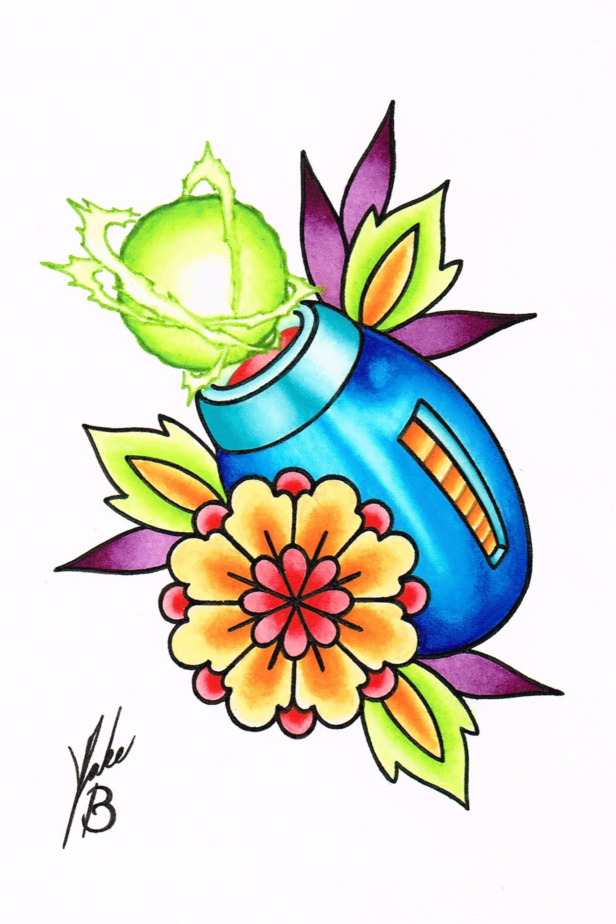 Mega Buster Arm Cannon Art Print - Etsy