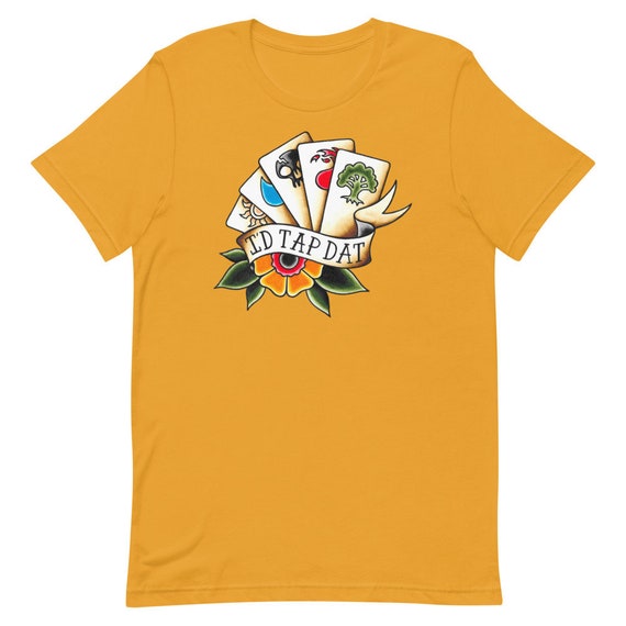Magic the Gathering Traditional Tattoo Short-sleeve Unisex | Etsy