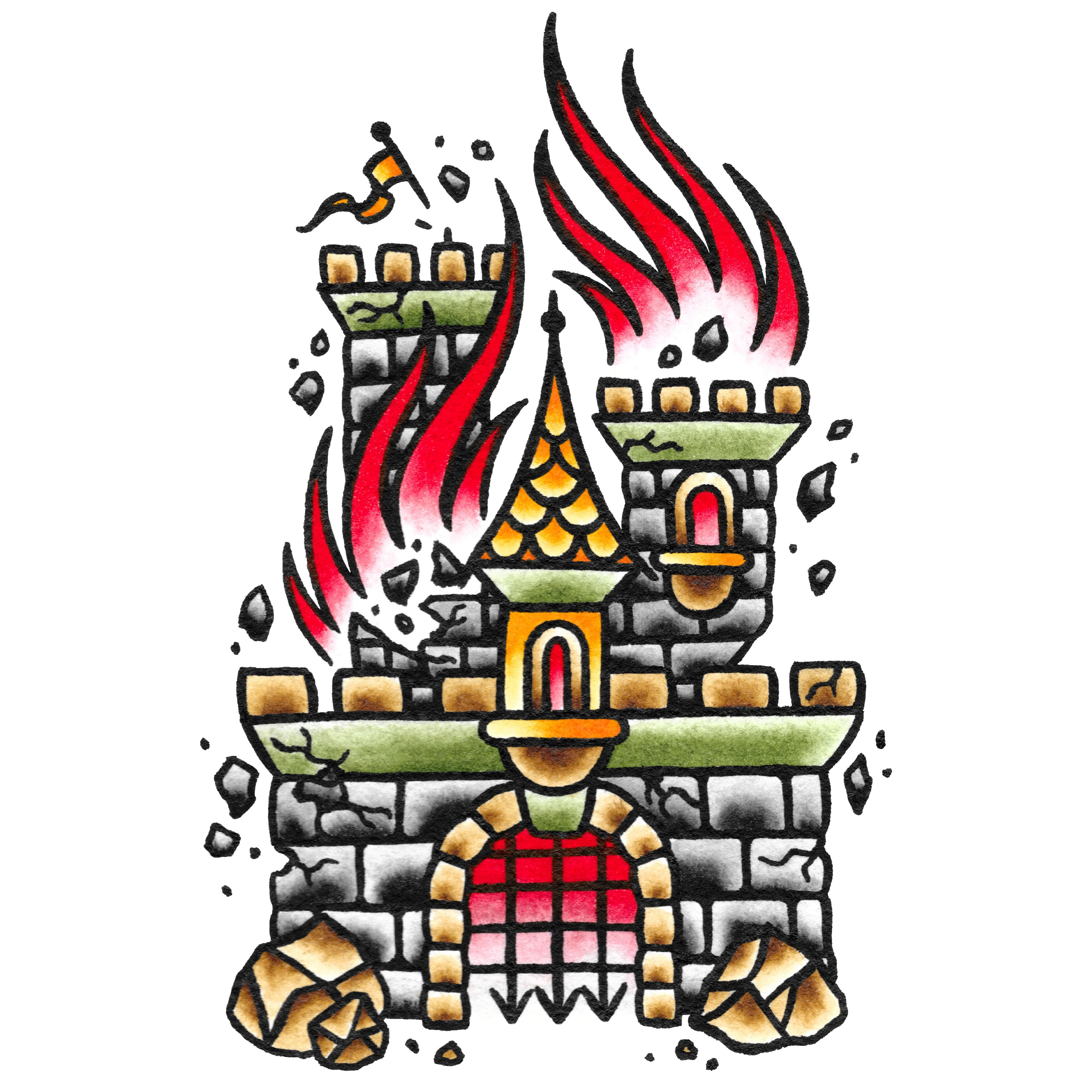 Dungeons & Dragons - Tattoo Flash Sheet - Etsy