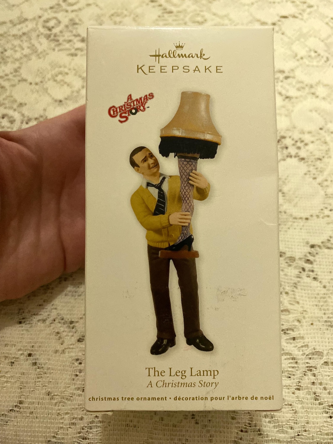 Hallmark A Christmas Story the Leg Lamp Ornament Mr Parker With Box - Etsy