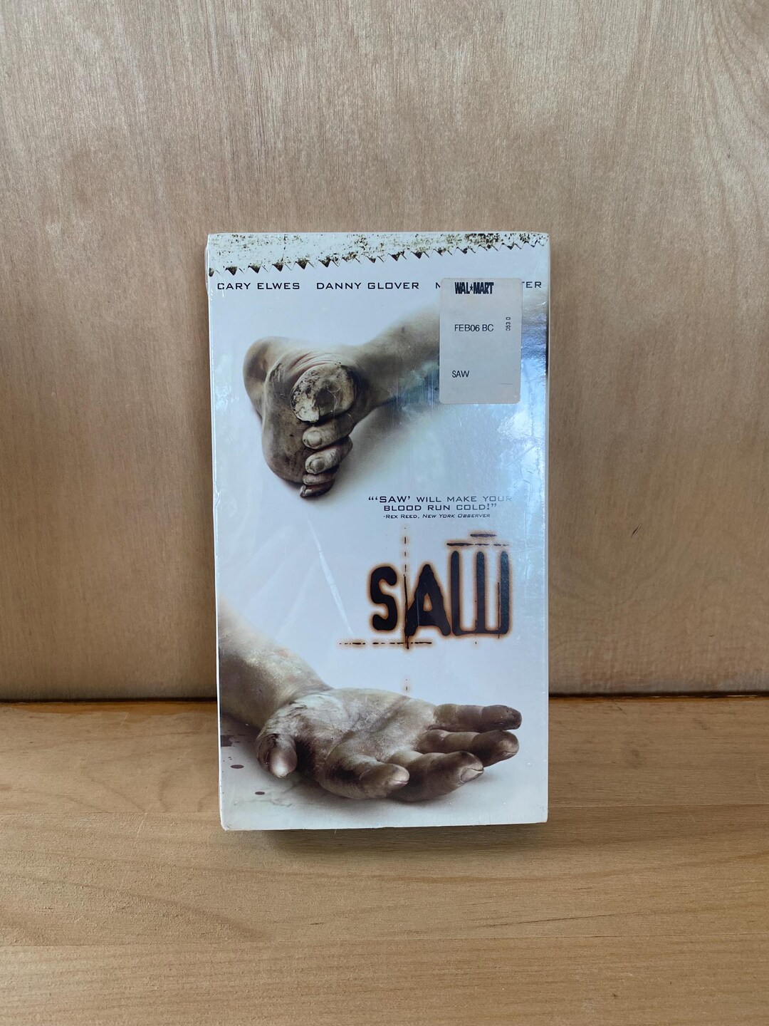 Saw VHS Movie, Saw 2004 VHS Movie Horror Classic Sealed - Etsy