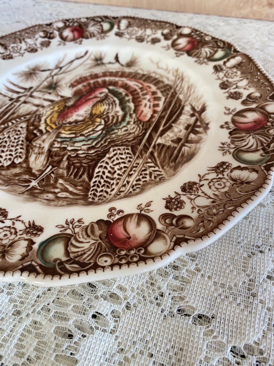 His Majesty Johnson Bros Plate - Etsy