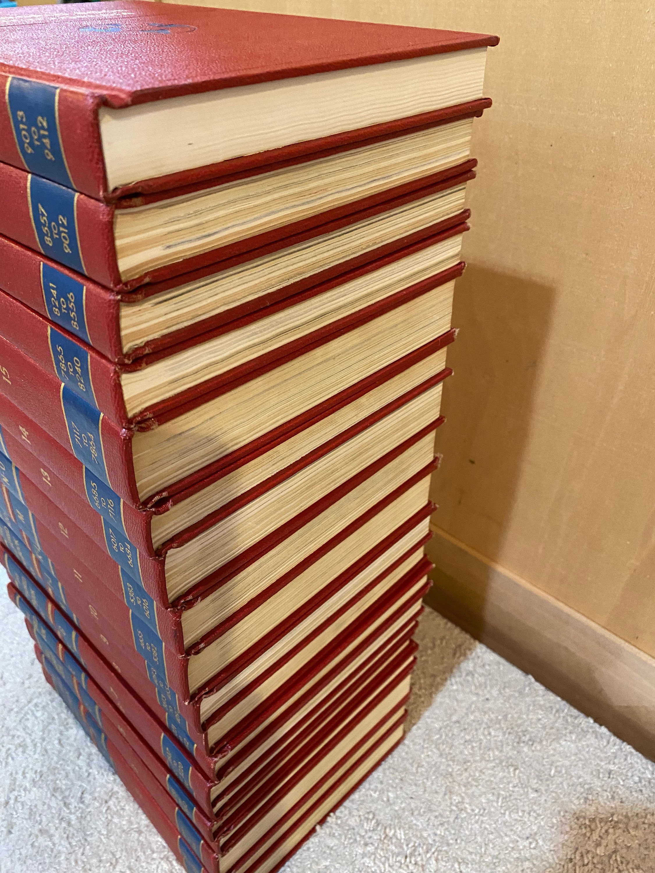 The World Book Encyclopedia Set of 19 Books - Etsy