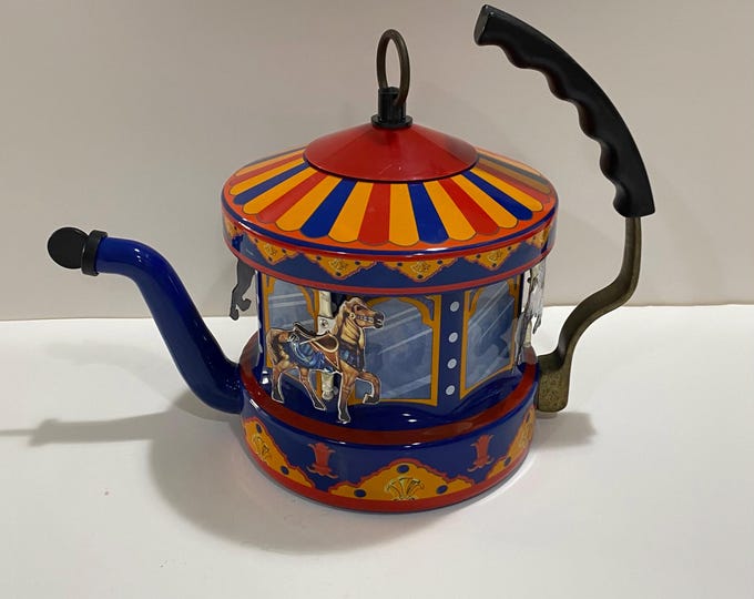 MKI Kamenstein World of Motion Tea Kettle Teapot Carousel for Parts or ...